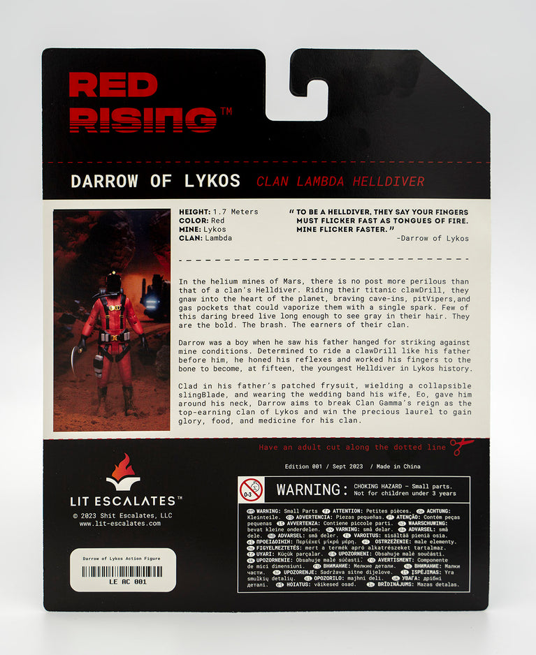 Darrow of Lykos Action Figure – Lit Escalates