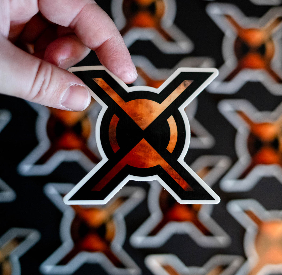 Copper Sigil Sticker – Lit Escalates