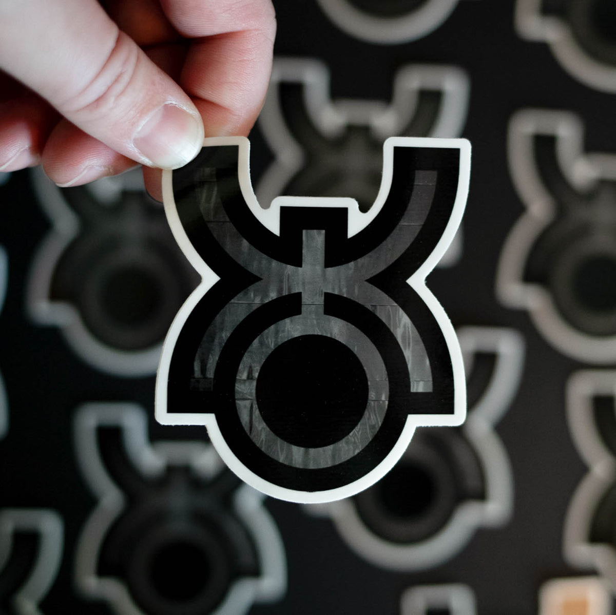 Gray Sigil Sticker – Lit Escalates