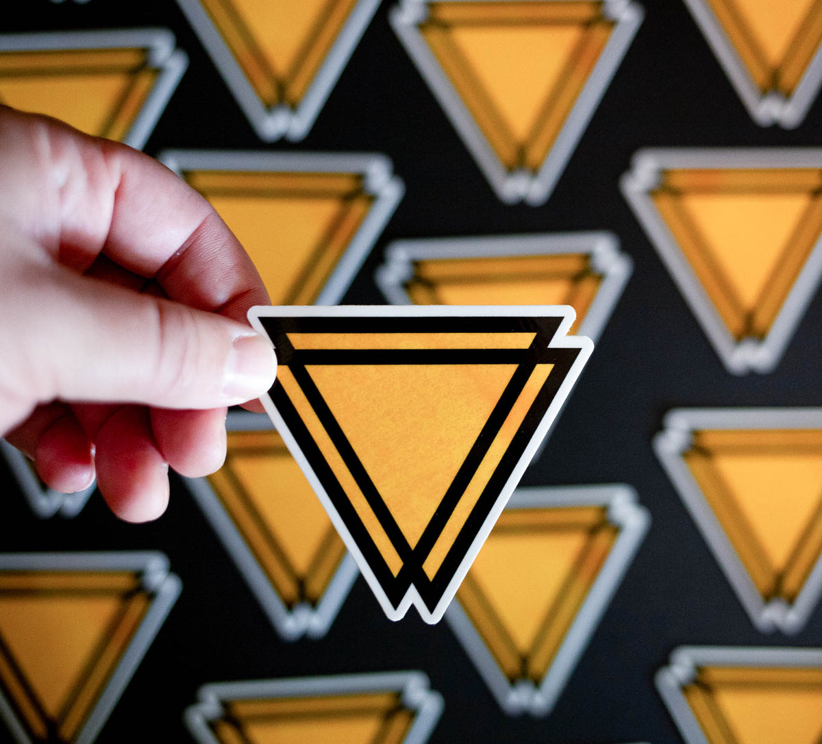 Yellow Sigil Sticker – Lit Escalates
