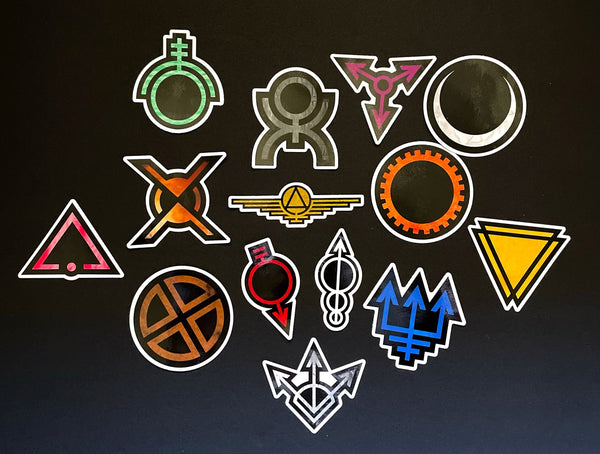 Red Rising Stickers – Lit Escalates