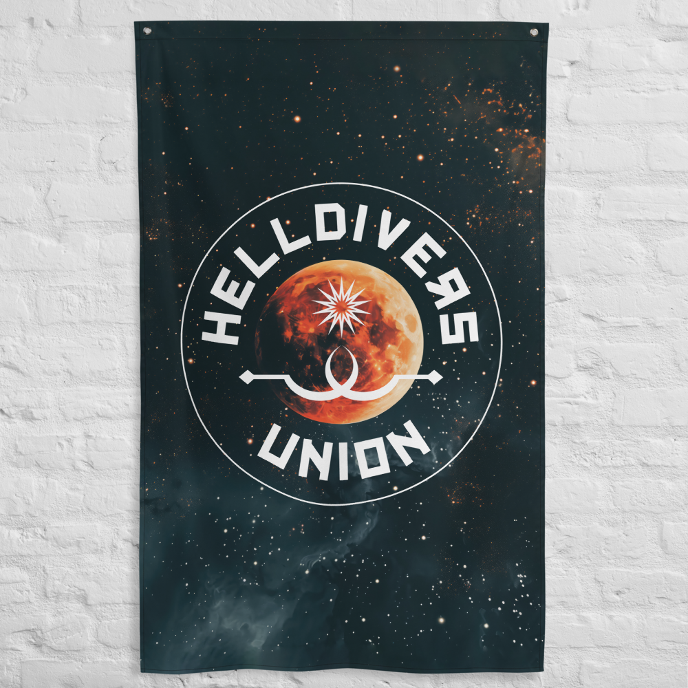 Helldiver's Union Flag – Lit Escalates