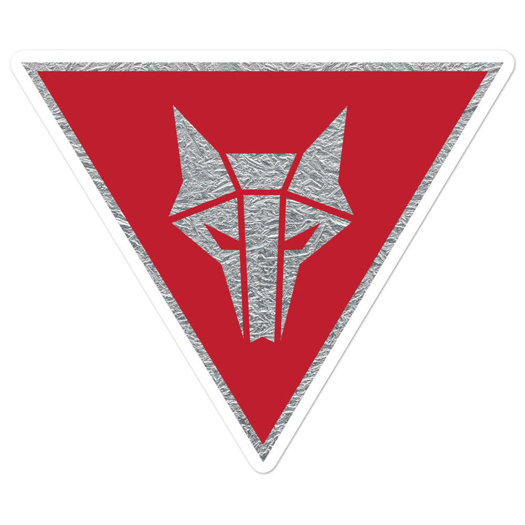 Red Rising House Mars Wolf Sticker – Lit Escalates