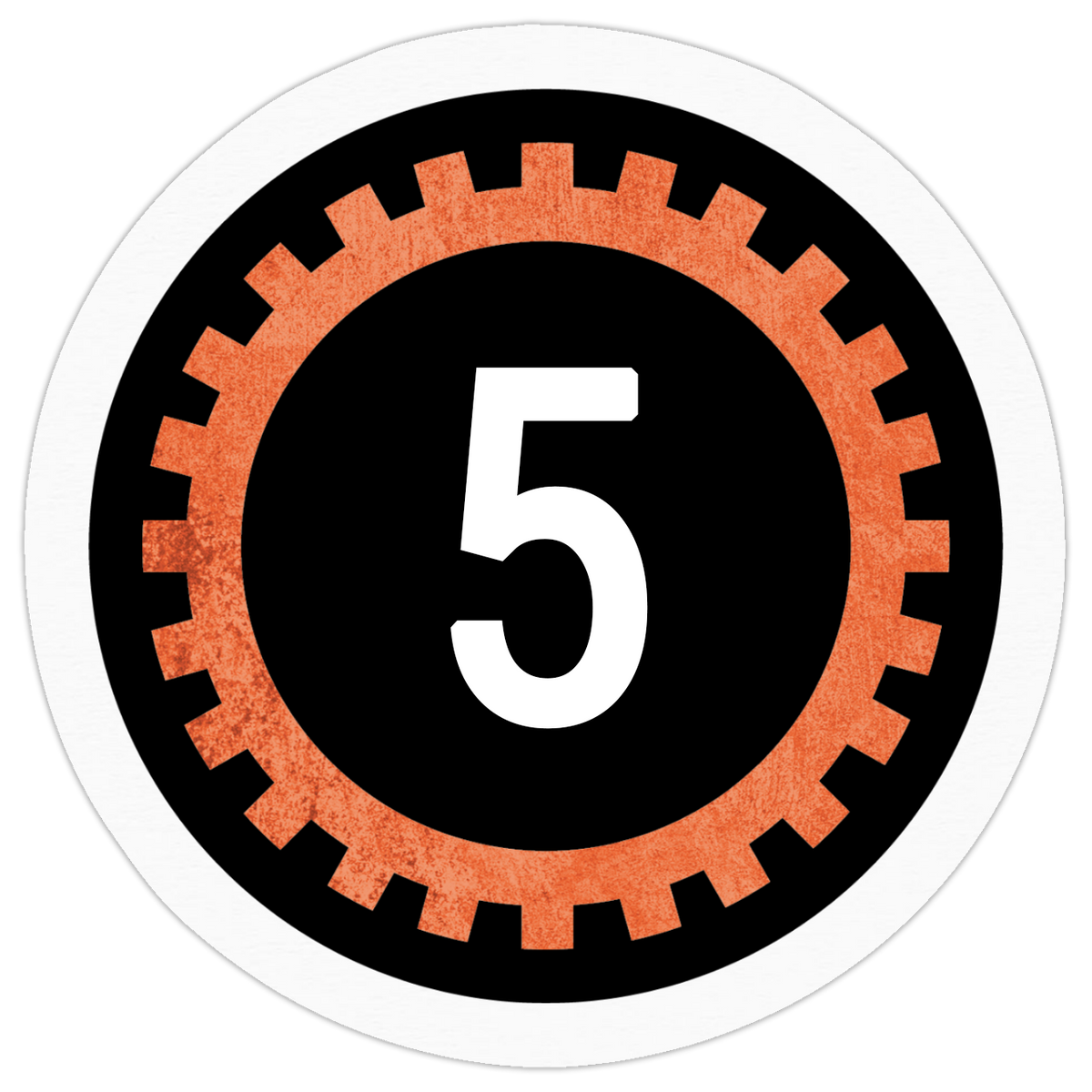 Orange Sigil Gamepiece – Lit Escalates