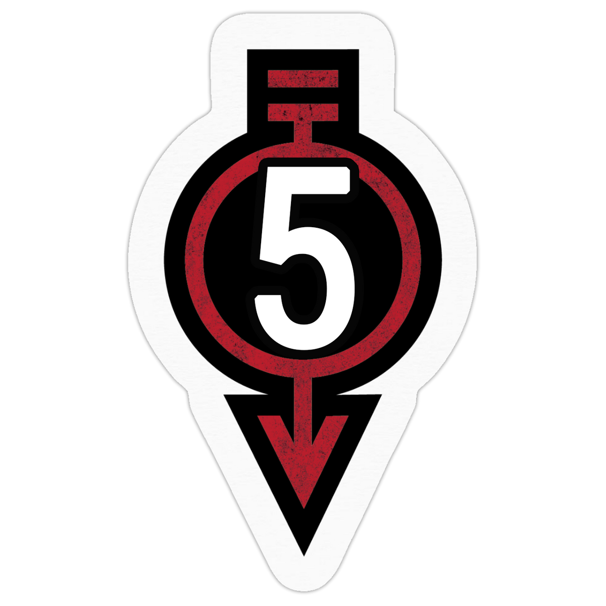 Red Sigil Gamepiece – Lit Escalates